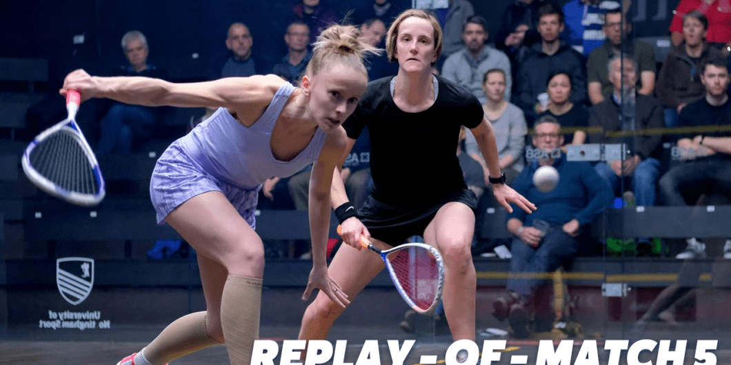 AJ Bell National Squash Championships 2020 - QF - Lust v Whitlock ...