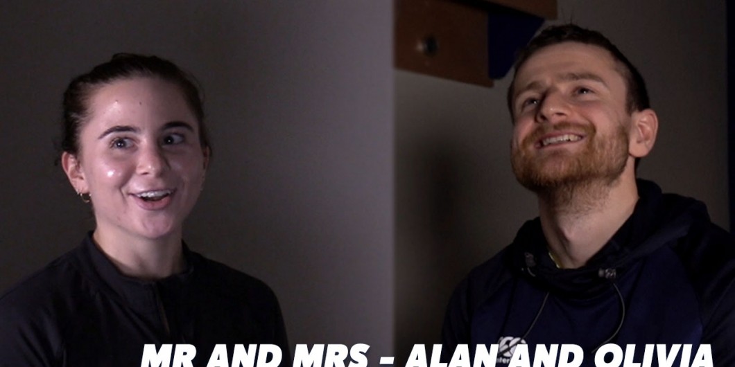 Mr and Mrs - Alan Clyne and Olivia Blatchford-Clyne - SQUASHTV