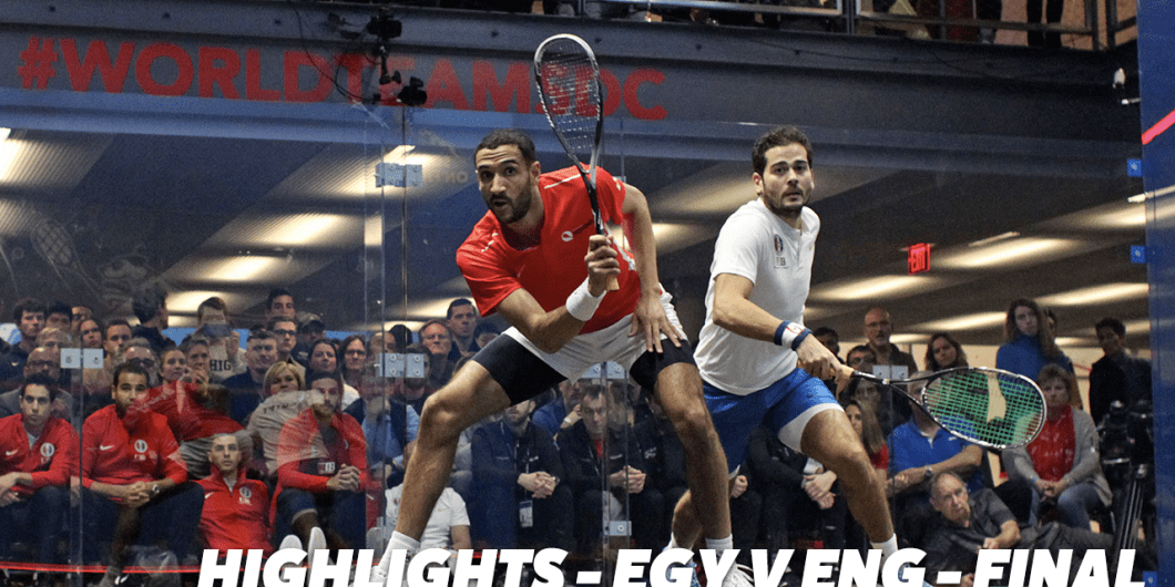 WSF Men' World Team Championship - Final Highlights - Egypt v England ...