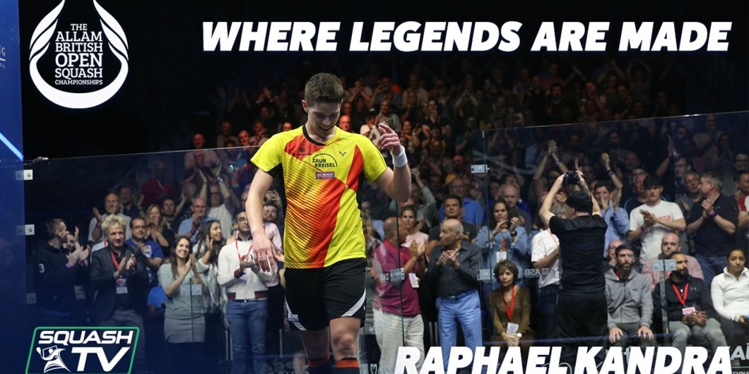 Where Legends Are Made - Raphael Kandra - SQUASHTV