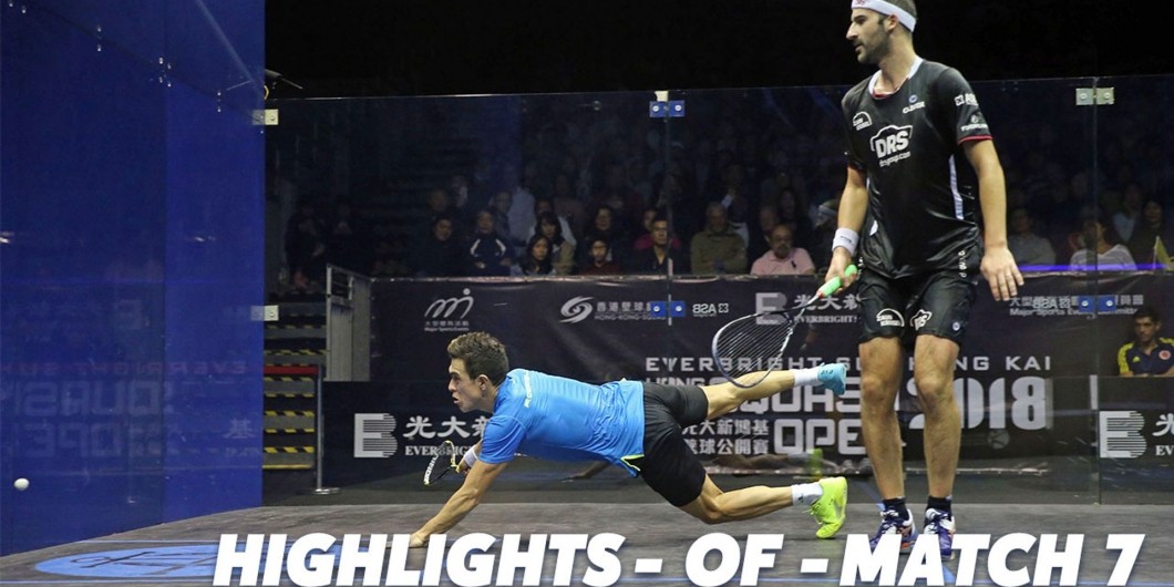 Hong Kong Open 2018 - QF Highlights - Rösner v Rodriguez - SQUASHTV