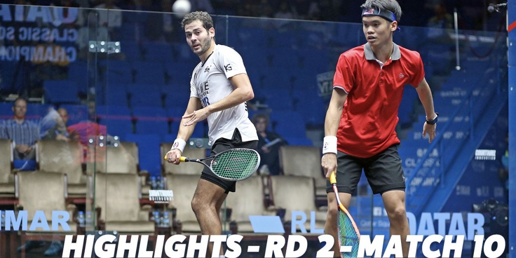 Qatar Classic 2018 RD2 Highlights - Gawad v Ng - SQUASHTV