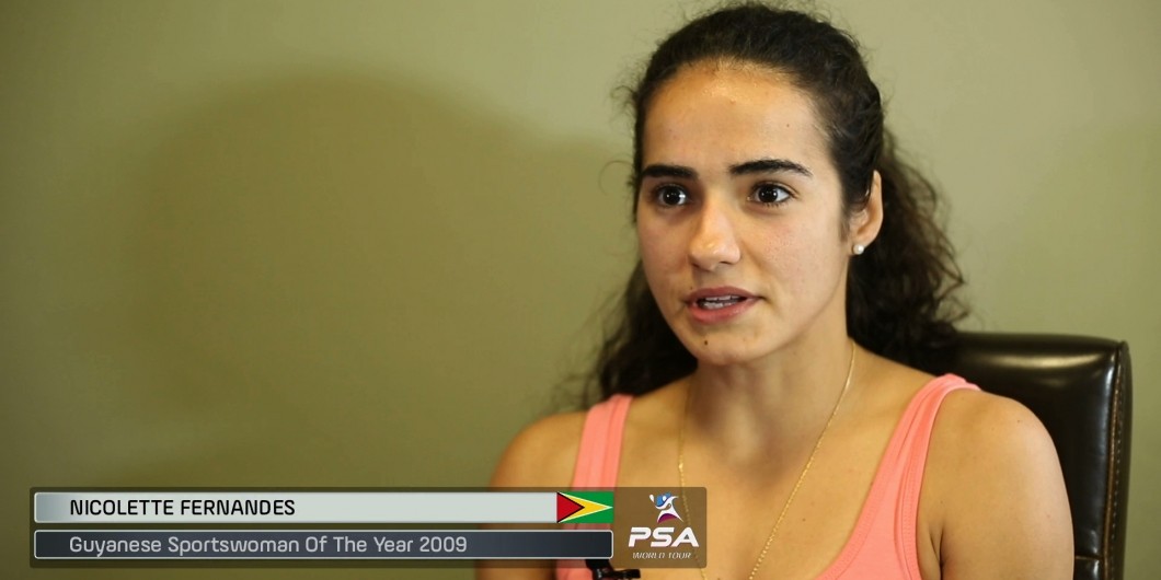 Nicolette Fernandes Interview - SQUASHTV