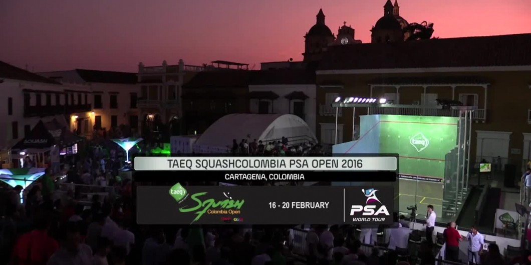 SquashColombia PSA Open 2016 - Final Highlights - SQUASHTV