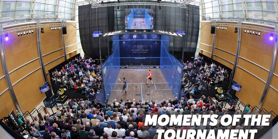 Canary Wharf Classic 2020 - Moments of the Tournament - SQUASHTV