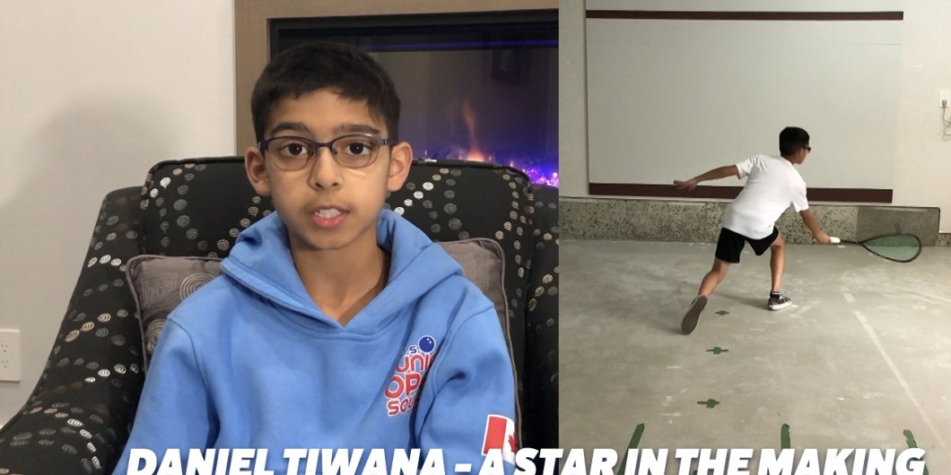 Daniel Tiwana - A Star in the Making - SQUASHTV