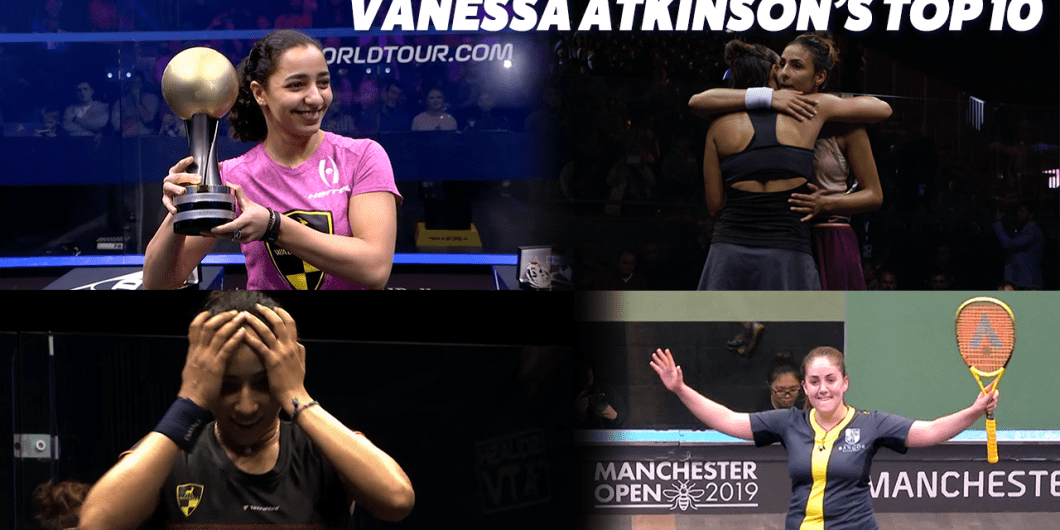 Vanessa Atkinson's Top 10 Matches - SQUASHTV
