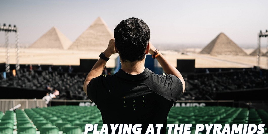 Playing At The Pyramids - SQUASHTV