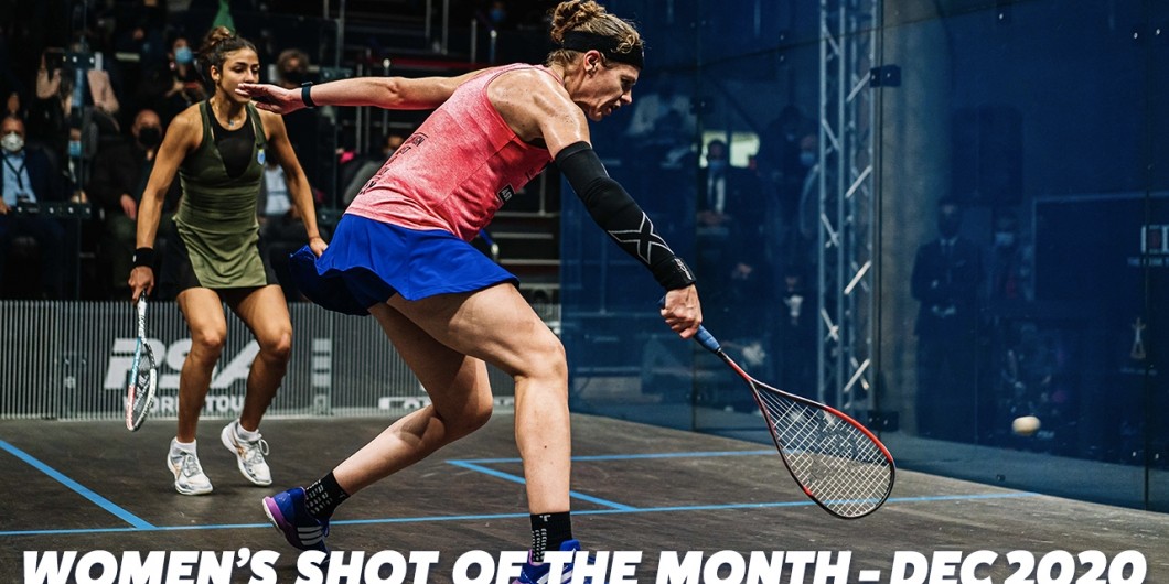Women's Shot of the Month - December 2020 - SQUASHTV