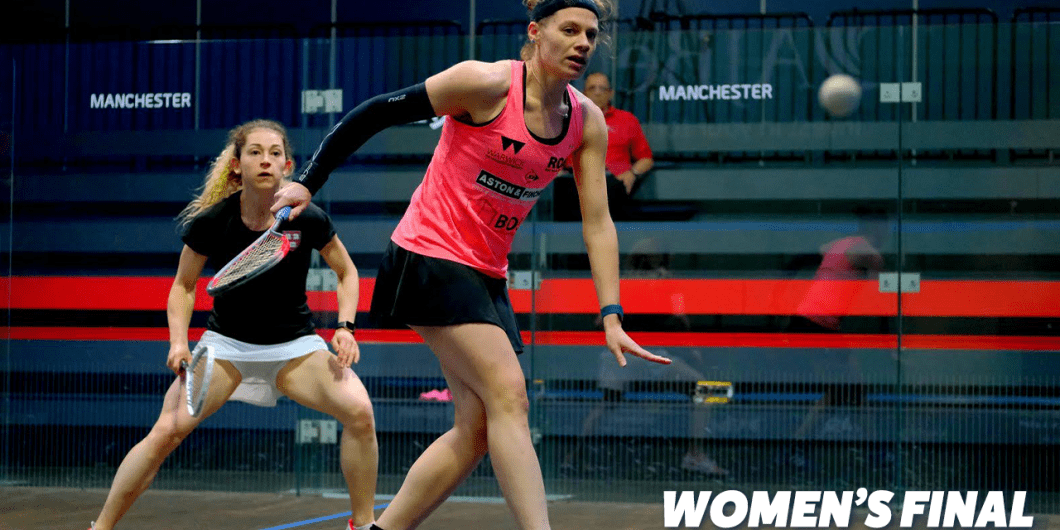 AJ Bell England Squash Super 8 - Perry v Kennedy - Women's Final ...