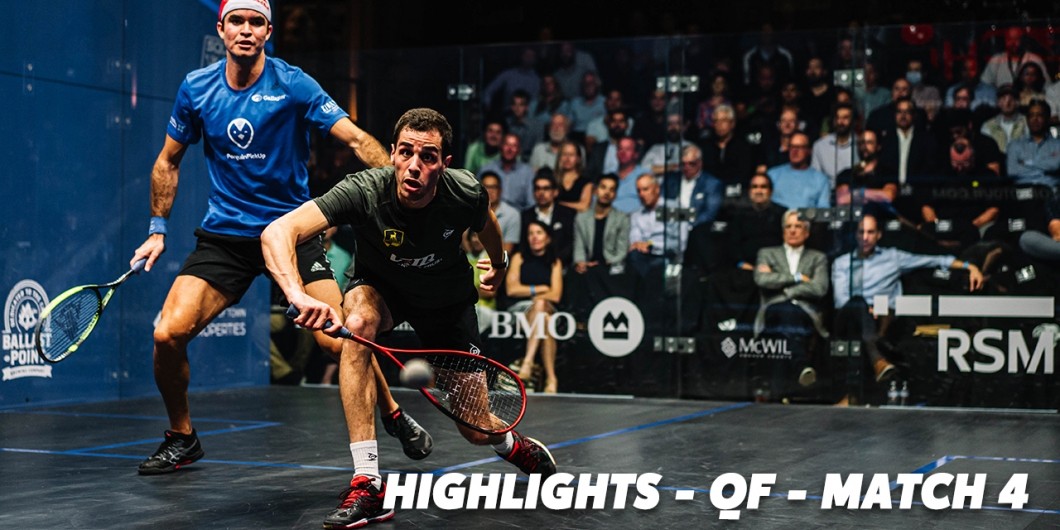 PSA World Championships 2020-21 - QF Highlights - Farag v Elias - SQUASHTV