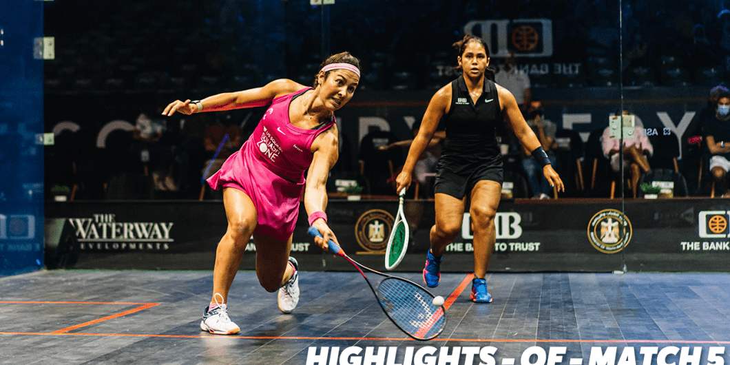 CIB Egyptian Open 2021 - QF Highlights - Sobhy v Hany - SQUASHTV