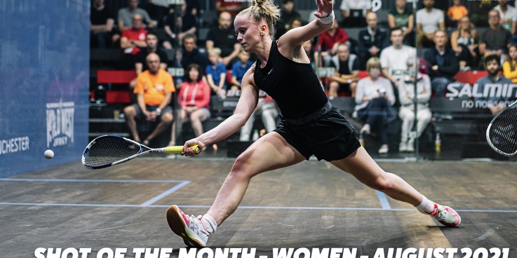 Shot of the Month - Women - August 2021 - SQUASHTV
