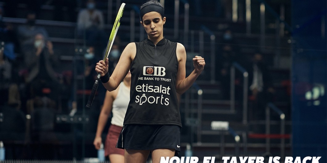 Nour El Tayeb Is Back - SQUASHTV