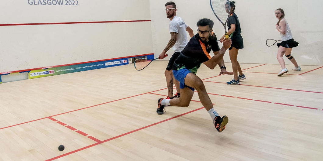 WSF World Doubles 2022 - Day 4 - Early Session - SQUASHTV