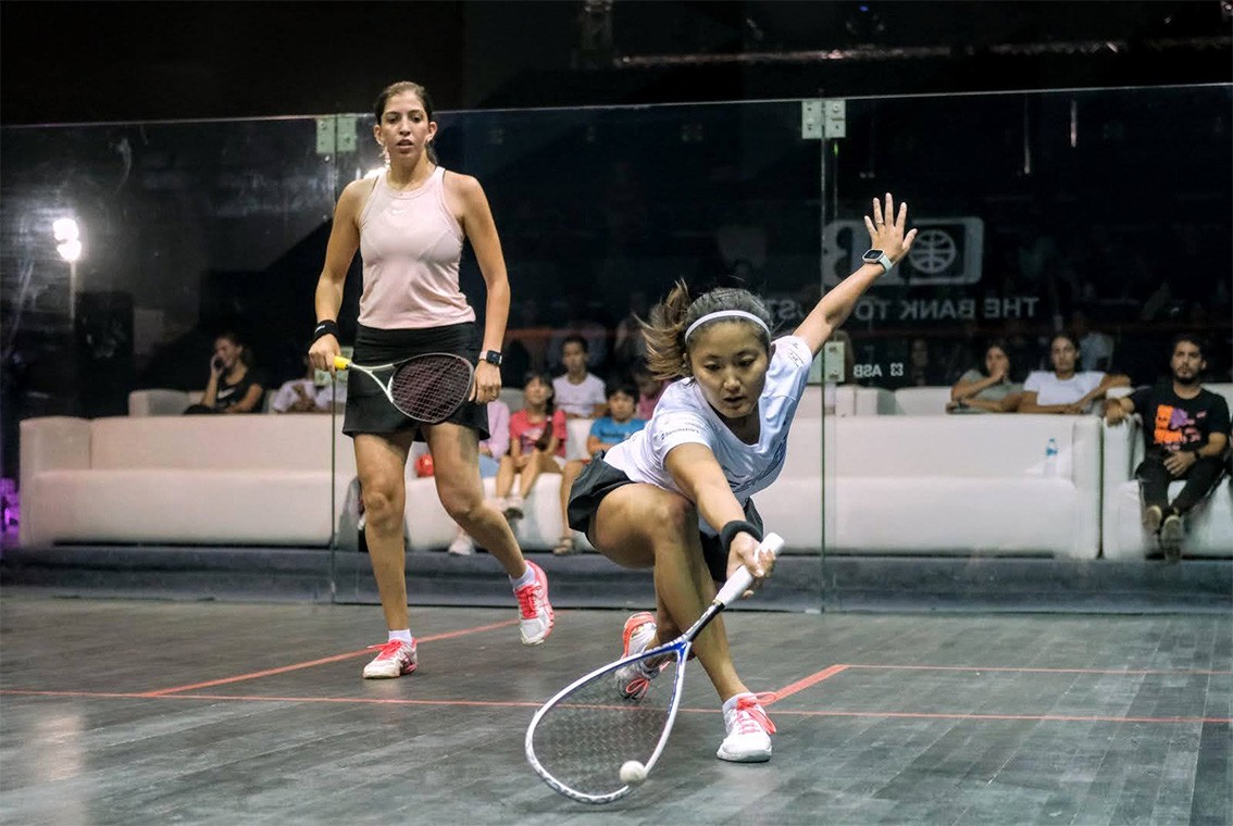 CIB Zed Squash Open 2022 – Rd 1 Highlights – Adel vs Watanabe - SQUASHTV