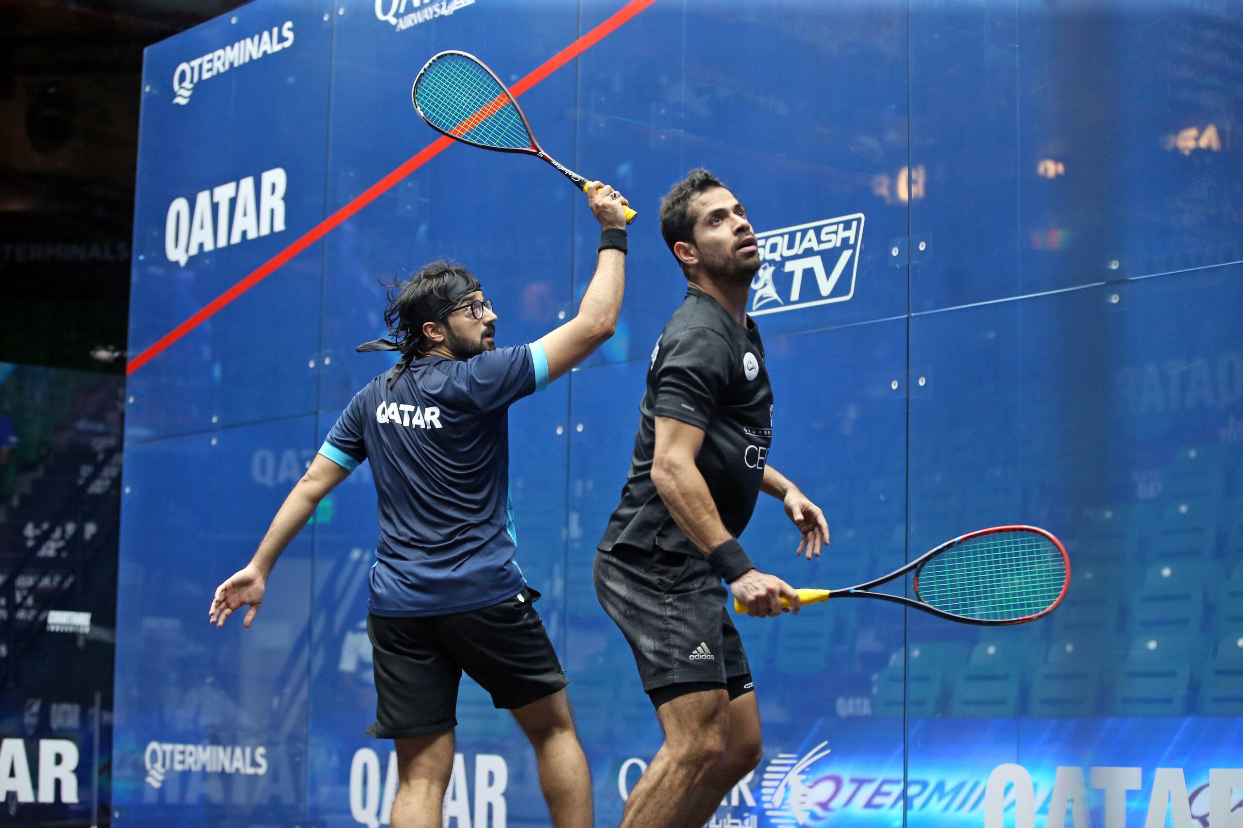 Amjad v Salazar - QTerminals Qatar Classic 2022 - Round 1 Highlights ...