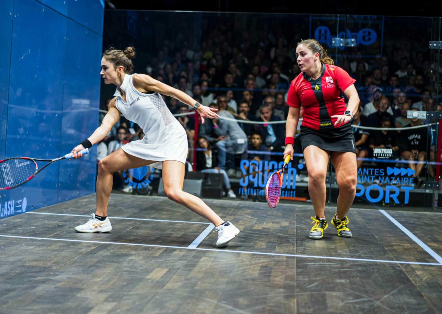 Evans v Gilis | Open de France de Squash 2022 | SF HIGHLIGHTS - SQUASHTV