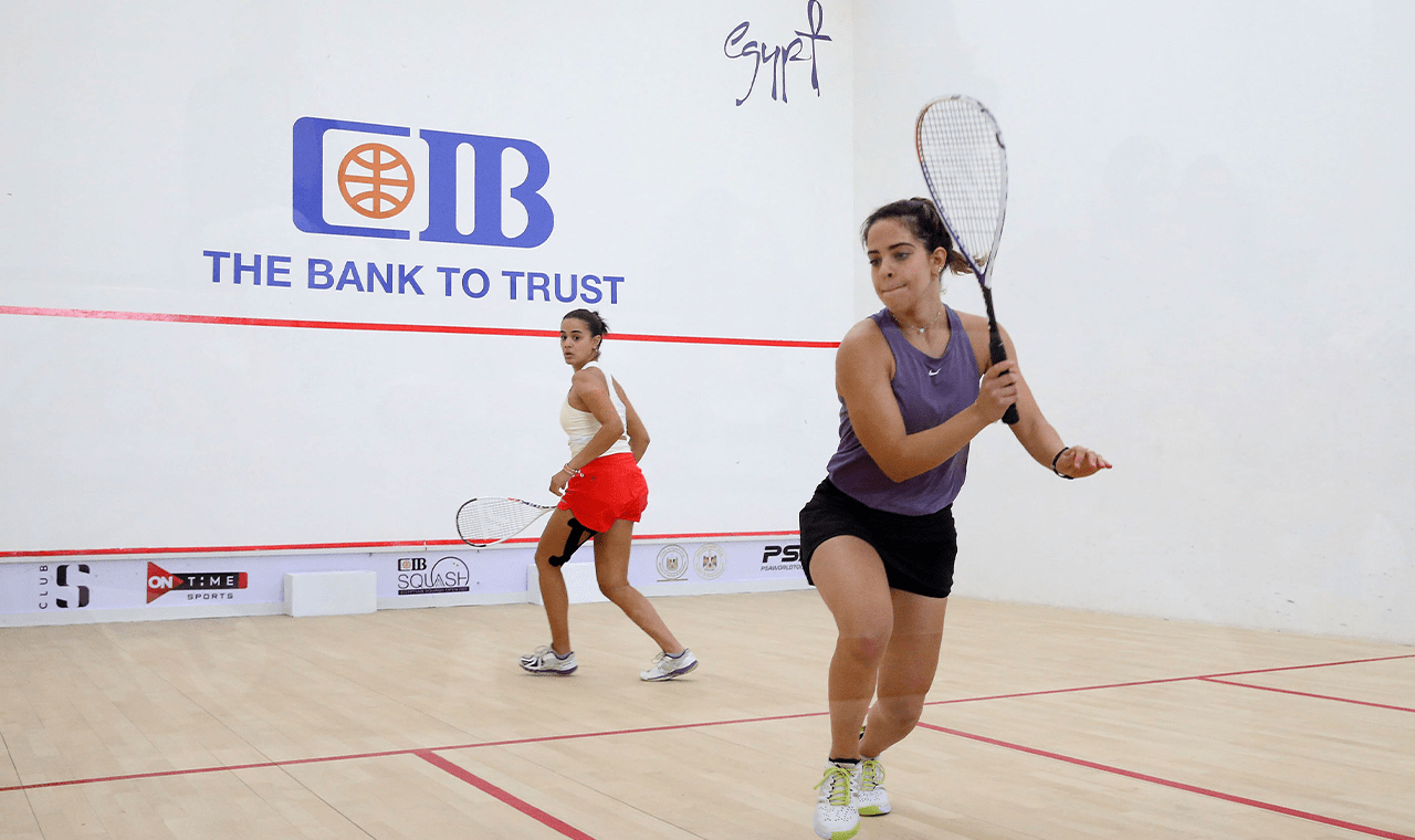 Ramadan v Aboulmakarim - CIB Egyptian Open 2022 - Round 1 - SQUASHTV