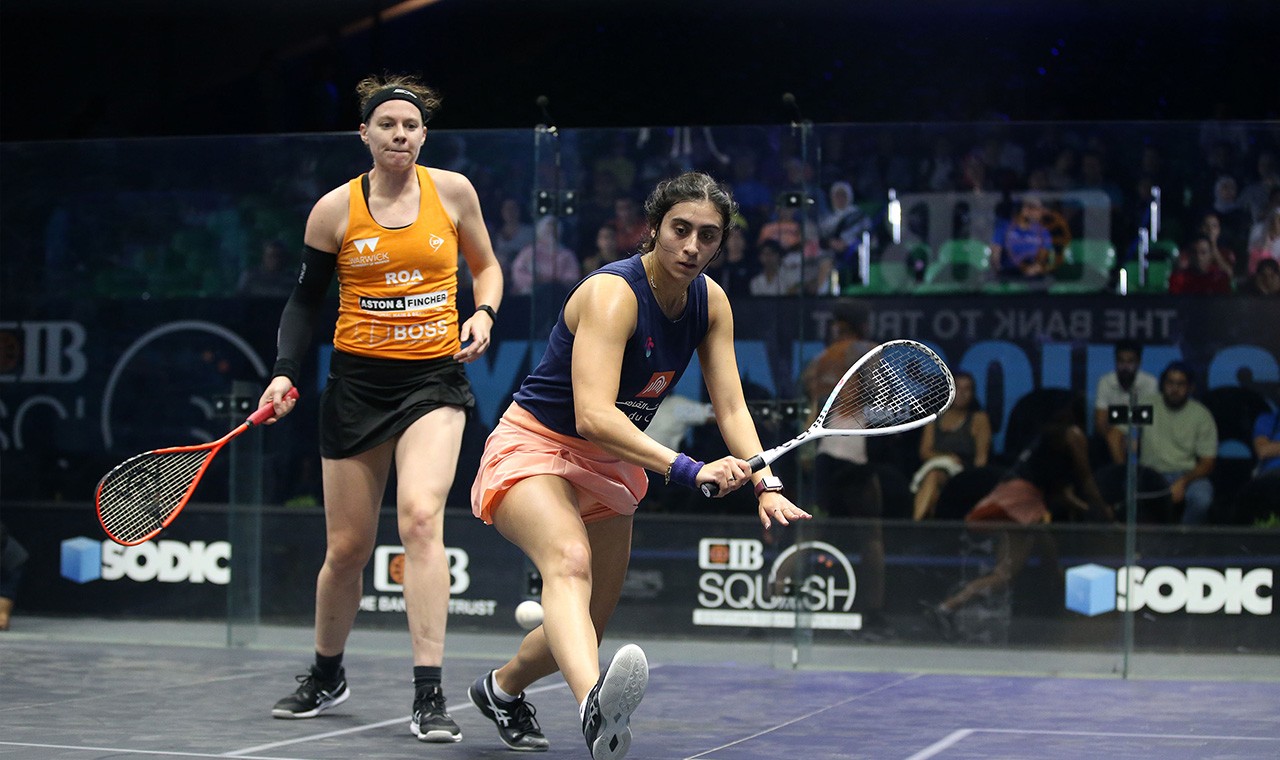 Perry v El Sherbini – CIB Egyptian Open 2022 – QF Highlights - SQUASHTV