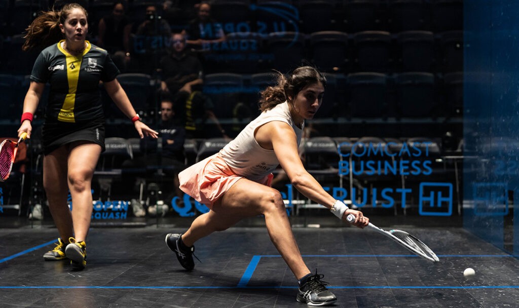 Evans v El Sherbini - U.S Open 2022 - Round 3 Highlights - SQUASHTV