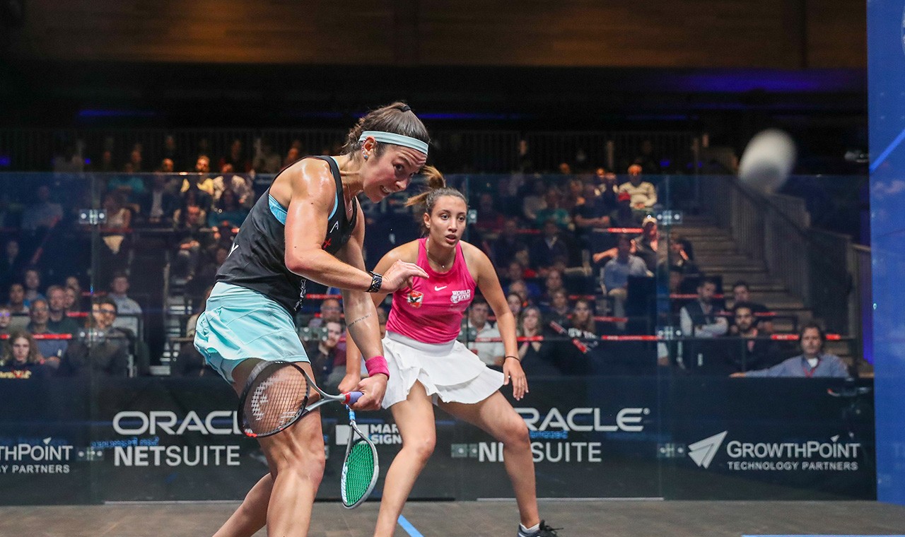 Sobhy v Ibrahim - Oracle Netsuite Open 2022 - Round 2 Highlights - SQUASHTV