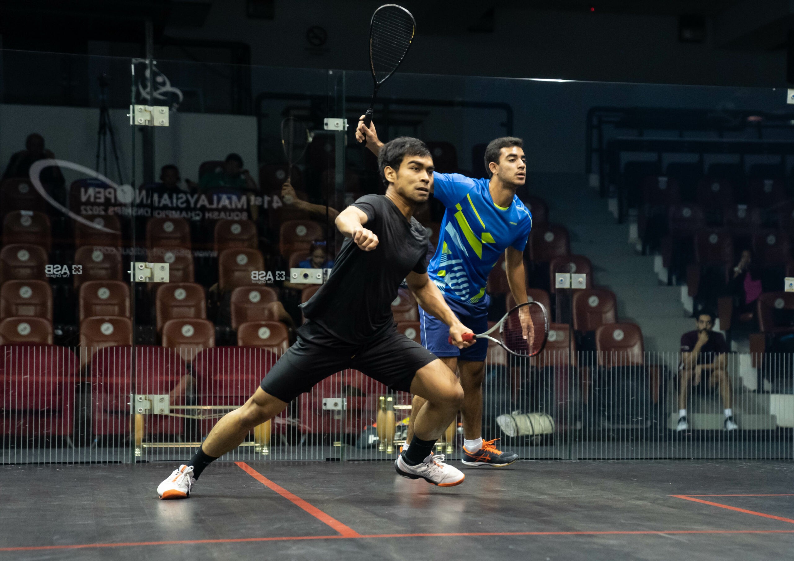 Kamal v Elnawasany - Malaysian Open Squash Championships - Round 1 ...