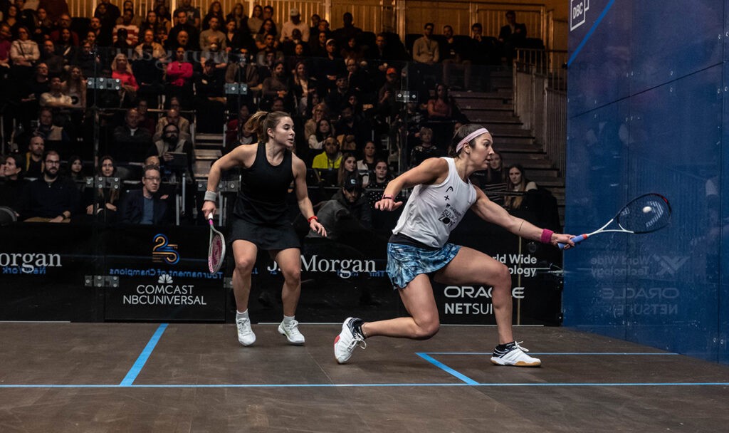 Sobhy v Clyne - J.P Morgan Tournament of Champions 2023 – Round 3 ...