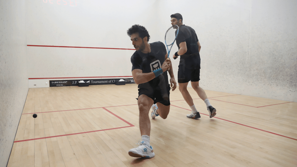 Squash at Birmingham’s New Street Station - SQUASHTV