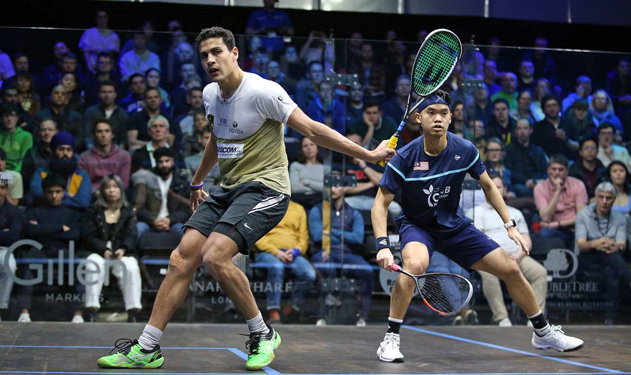 Ibrahim v Ng – Canary Wharf Classic 2023 – Round 1 Highlights - SQUASHTV