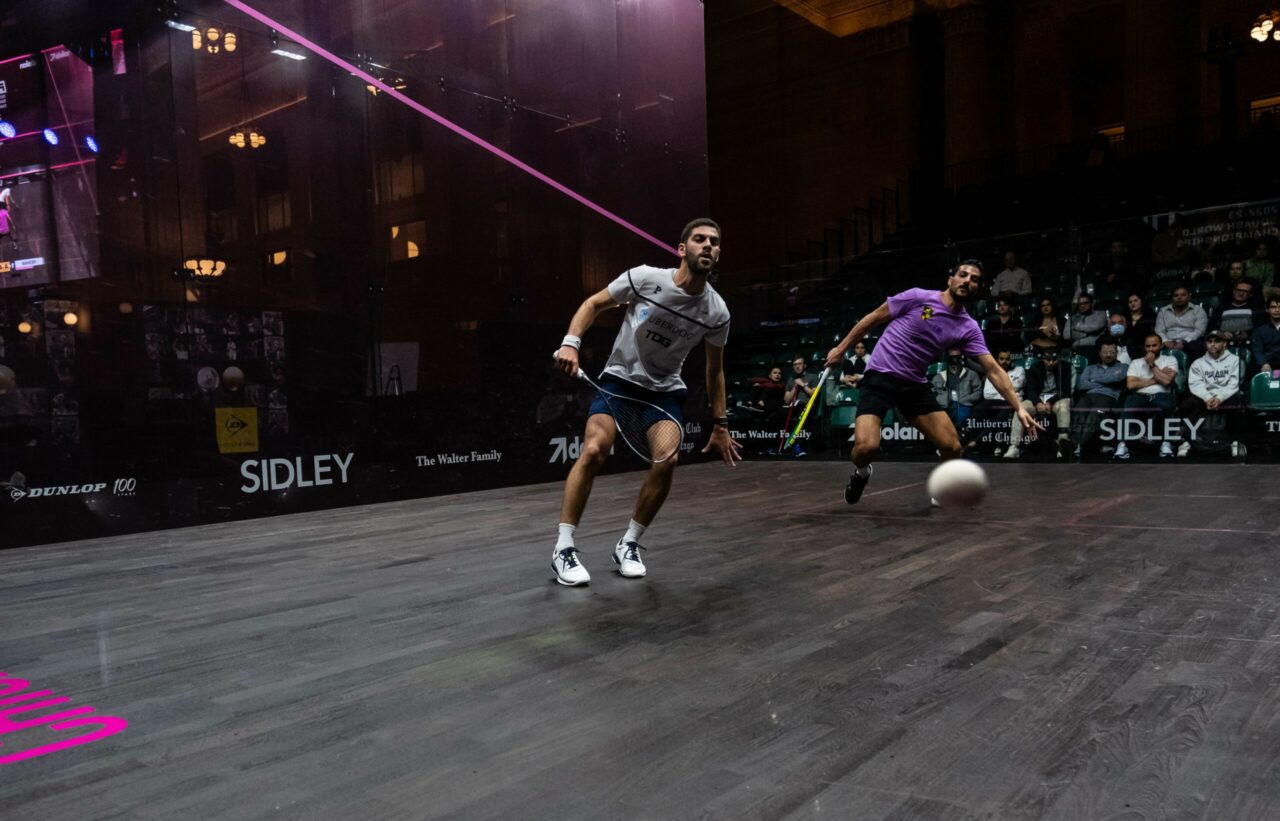 Hesham v Eleinen | 2022-2023 PSA World Championships | Round 3 ...