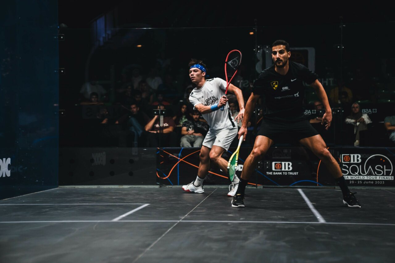 Hesham v Crouin – CIB PSA World Tour Finals 2022-2023 – Pools Day 2 ...