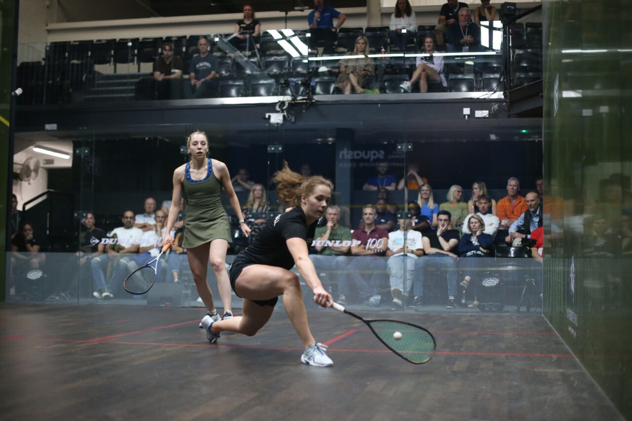 Marshall v Roberts - British National Squash Championships - Qualifying ...