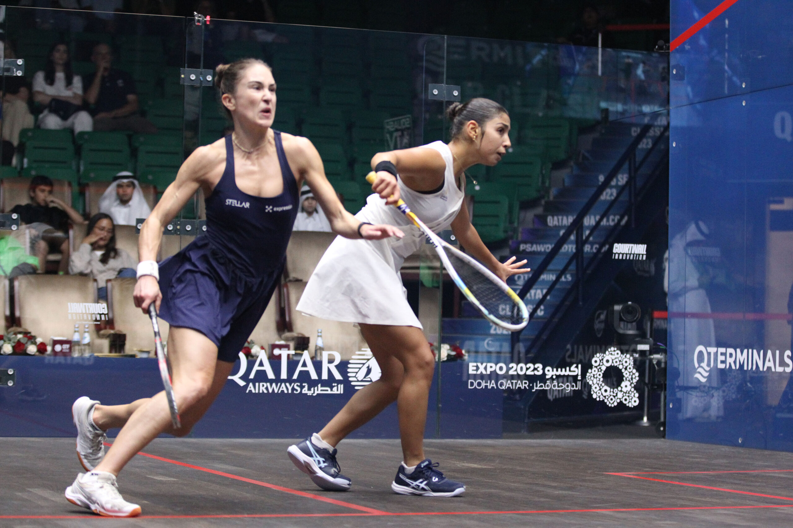 Round 3 – Nele Gilis v Nada Abbas - SQUASHTV