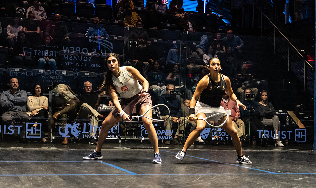 Round 3 – West Court: Nada Abbas v Nour El Sherbini - SQUASHTV
