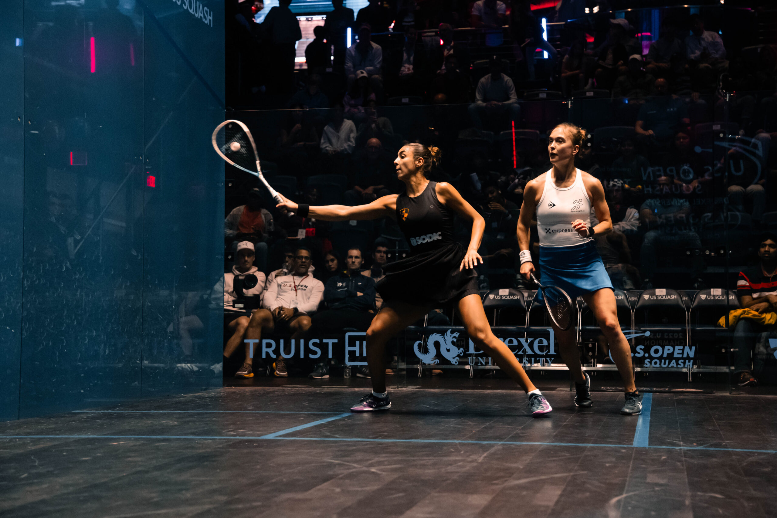 Round 3 – West Court: Hania El Hammamy v Tinne Gilis - SQUASHTV