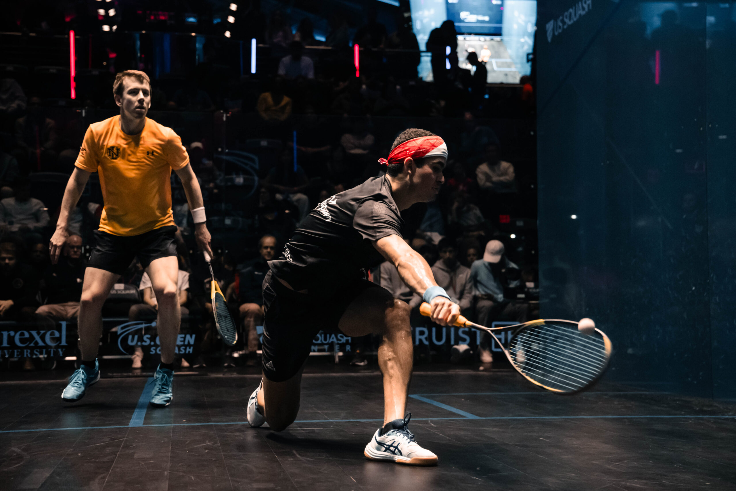 Round 3 – West Court: Nathan Lake v Diego Elias - SQUASHTV