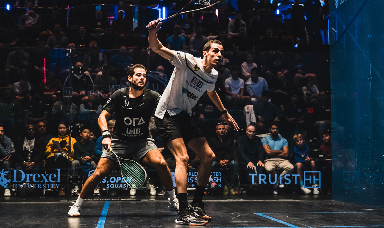 Round 2 – West Court: Ali Farag v Karim Abdel Gawad - SQUASHTV