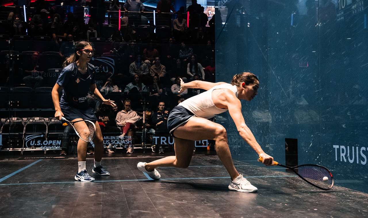 Round 3 – West Court: Amina Orfi v Joelle King - SQUASHTV