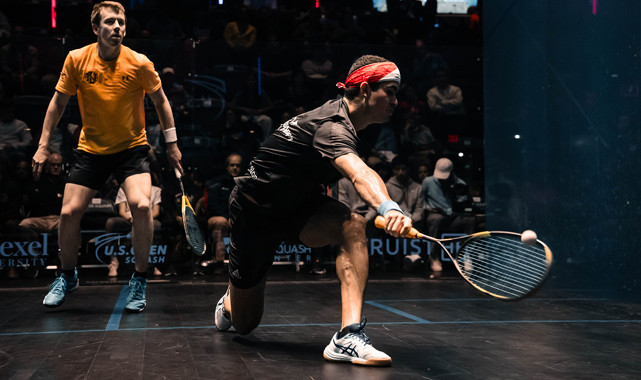 Round 3 – West Court: Nathan Lake v Diego Elias - SQUASHTV