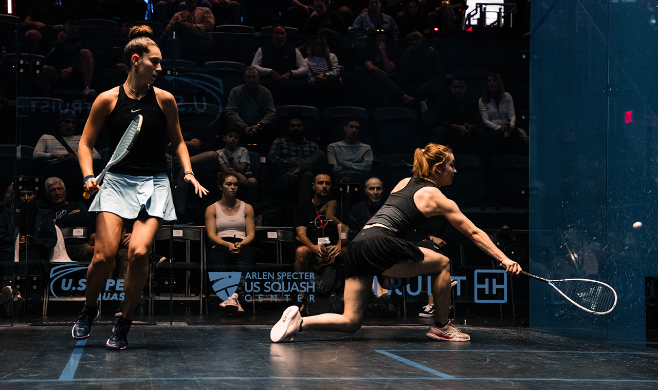 Round 1 – West Court: Zeina Mickawy v Ineta Mackevica - SQUASHTV