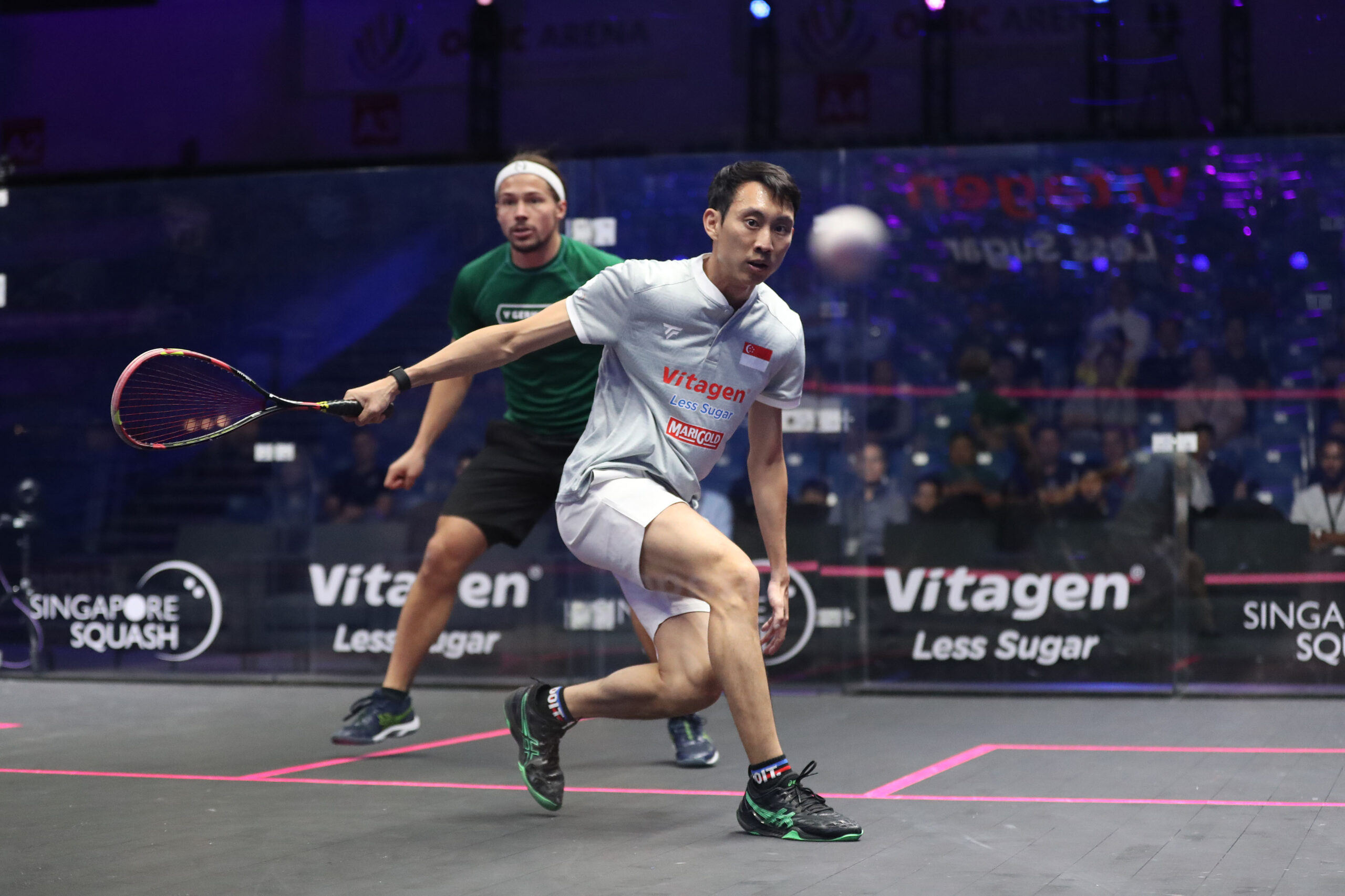 Round 1 – Marcus Phua v David Baillargeon - SQUASHTV