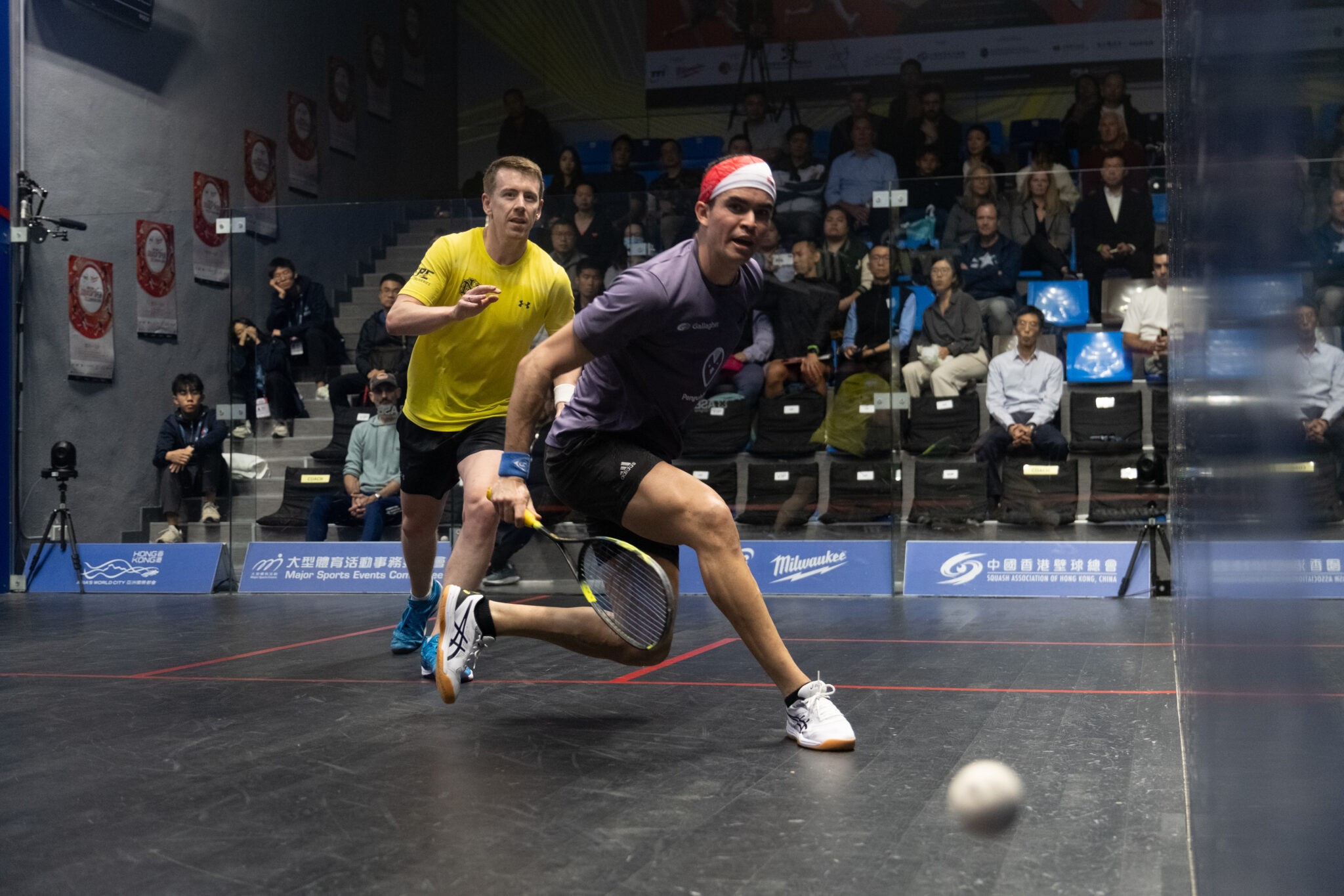 Round 2 – Nathan Lake v Diego Elias - SQUASHTV