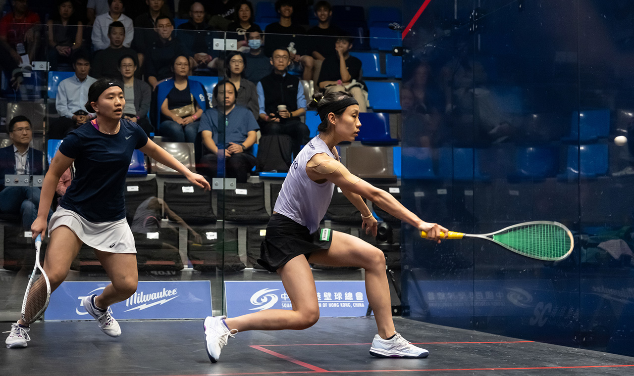 Round 1 - Tomato Ho v Chan Sin Yuk - SQUASHTV