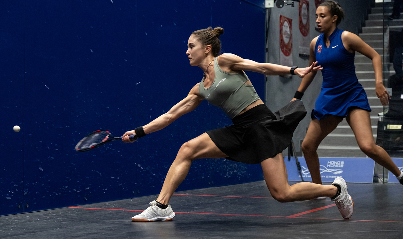 Round 2 – Nele Gilis v Sana Ibrahim - SQUASHTV