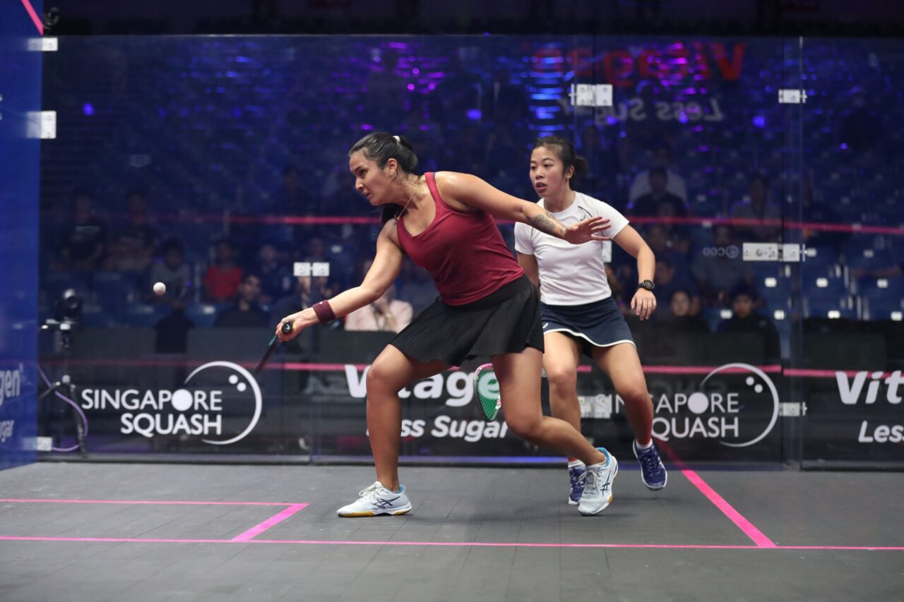 Round 1 – Rachel Arnold v Au Yeong Wai Yhann - SQUASHTV