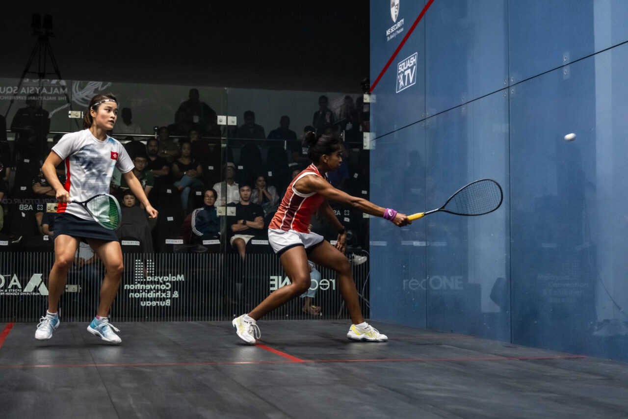 Quarter Final – Sivasangari Subramaniam v Ka Yi Lee - SQUASHTV