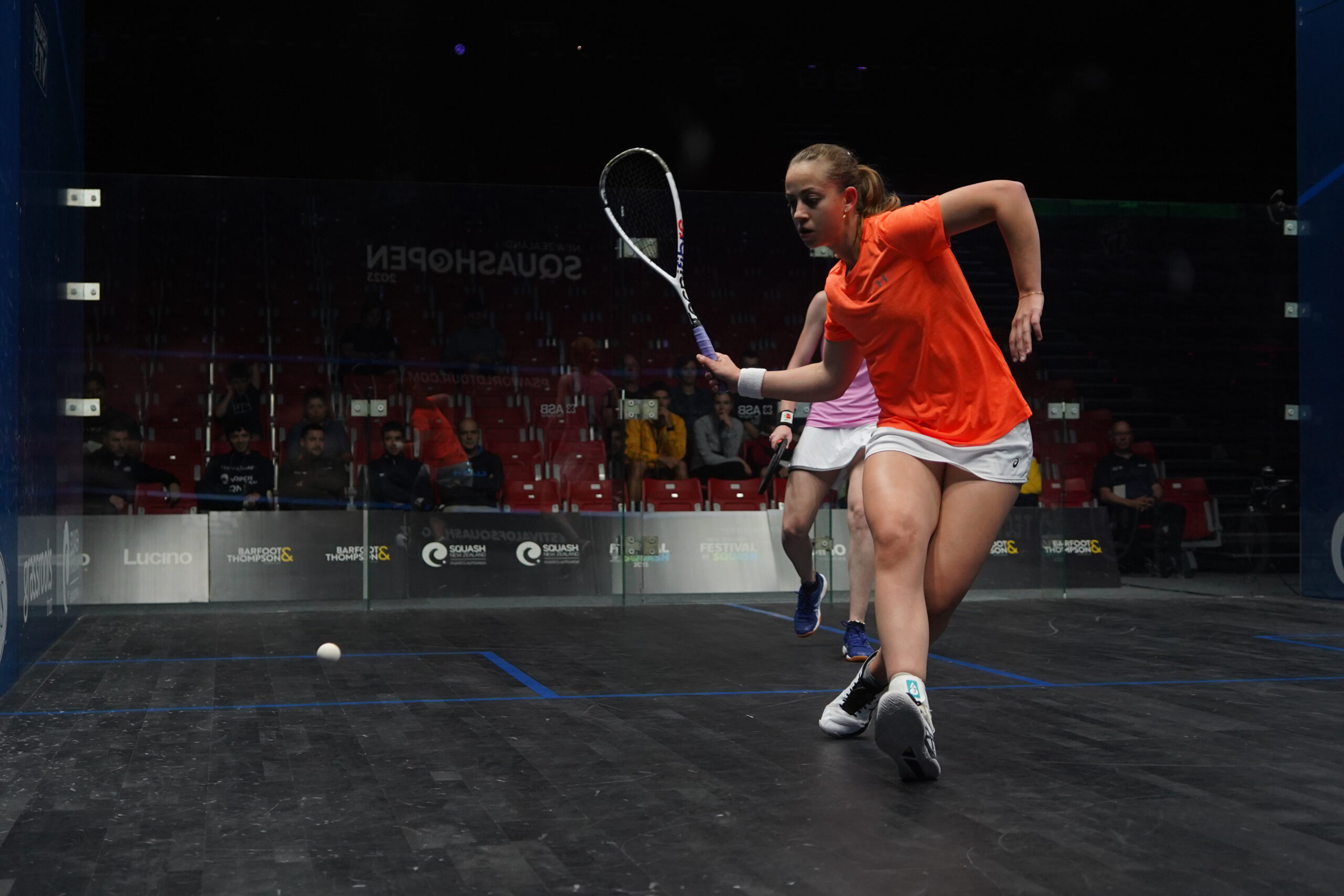 Round 1 – Marie Stephan v Sophie Fadaely - SQUASHTV