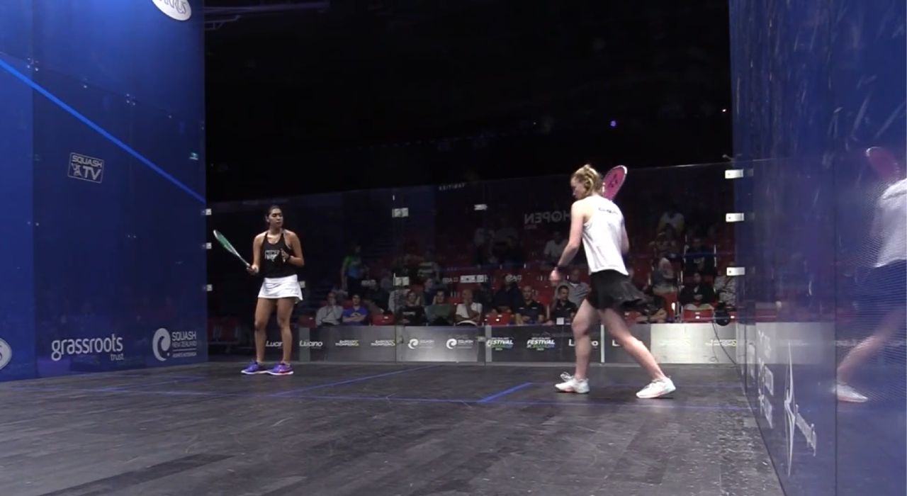 Round 1 – Malak Khafagy v Kaitlyn Watts - SQUASHTV