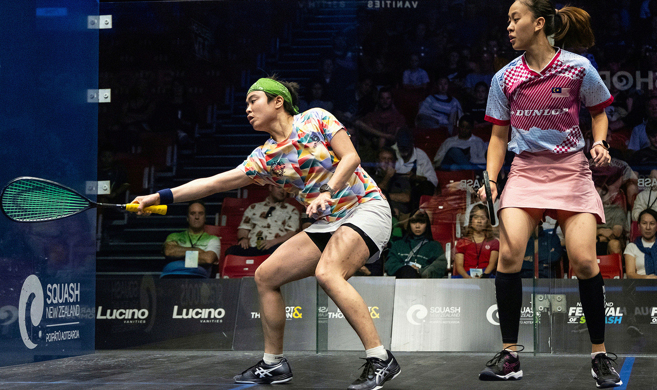 Round 2 – Tsz-Wing Tong v Ainaa Amani - SQUASHTV